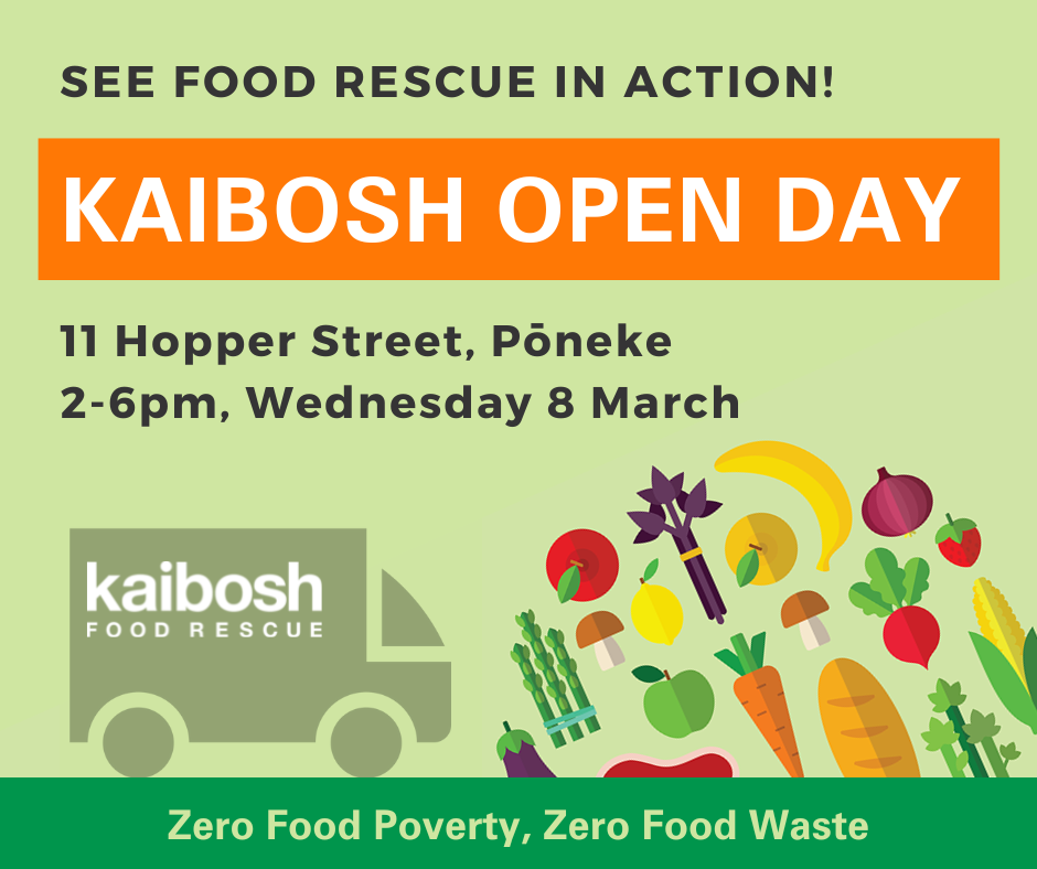 Kaibosh Open Day 8 March 2023 | Kaibosh Food Rescue