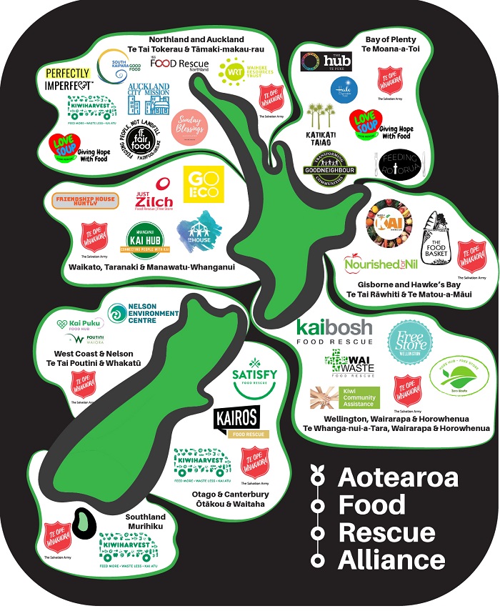 Food rescue in New Zealand - Kaibosh